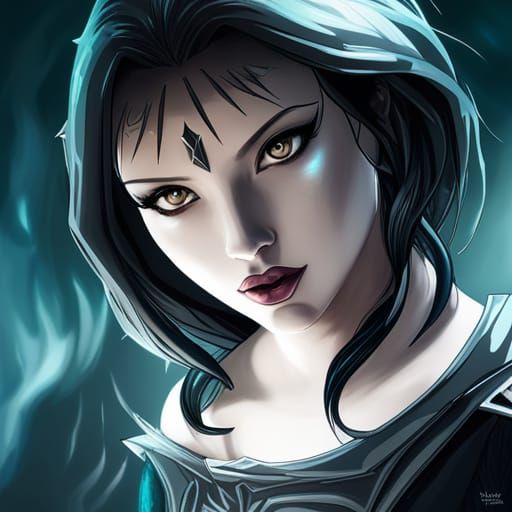 obsidian woman - AI Generated Artwork - NightCafe Creator