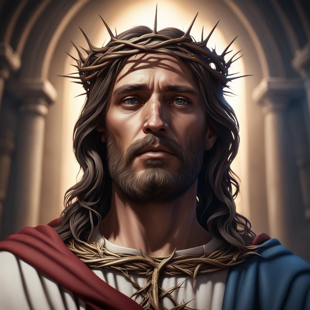 Jesus - AI Generated Artwork - NightCafe Creator