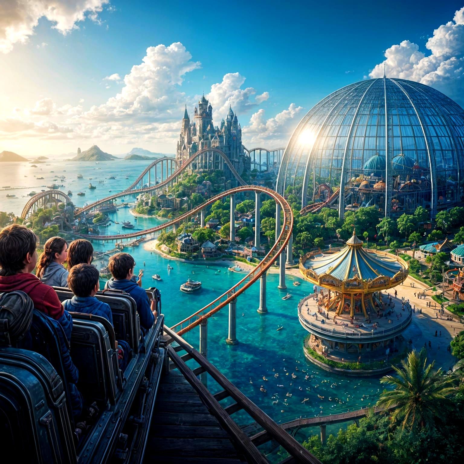 Welcome to Atlantis - AI Generated Artwork - NightCafe Creator