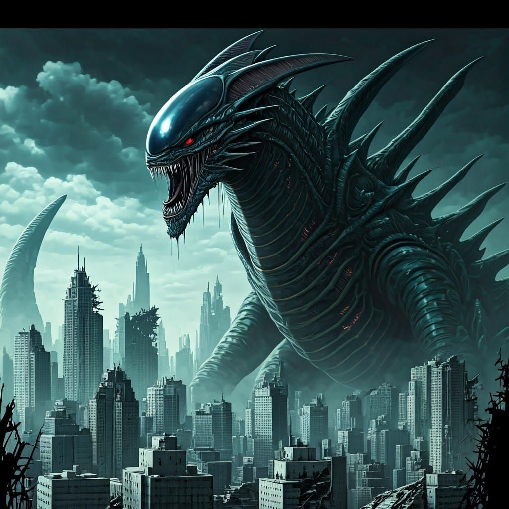 Xenomorph dragon - Xenomorph dragon