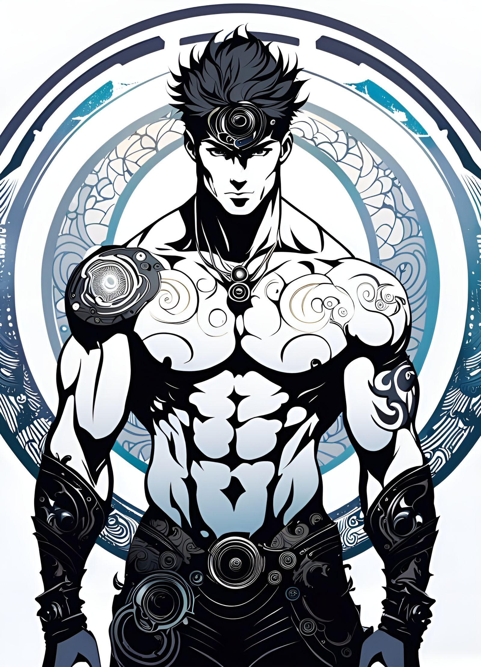 Guy candy #1 - AI Generated Artwork - NightCafe Creator