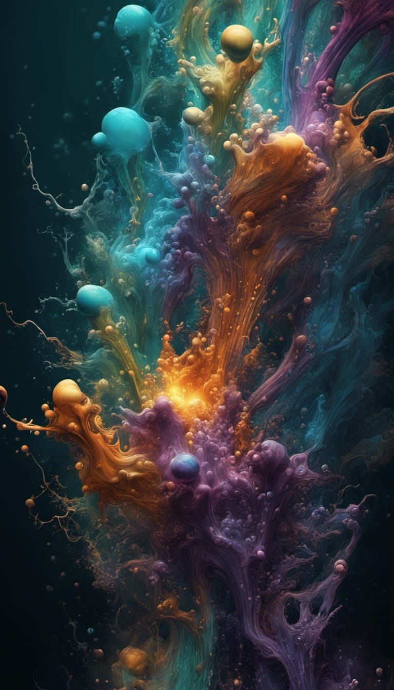 Blobs - AI Generated Artwork - NightCafe Creator