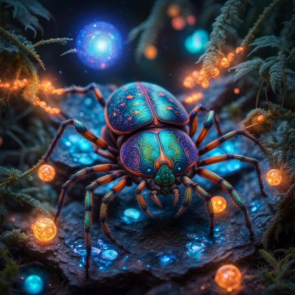 Magical Insect - AI Generated Artwork - NightCafe Creator