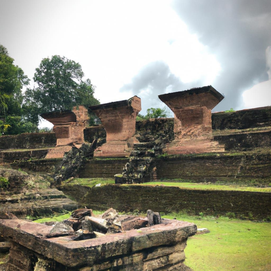 The Lost Sumatran City of Gold - AI Generated Artwork - NightCafe Creator