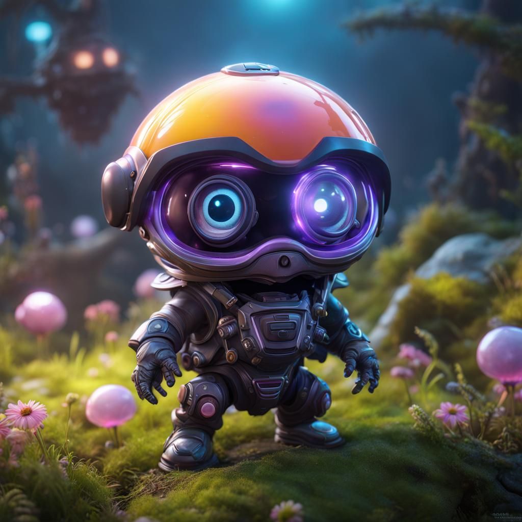 Chibi Robot - AI Generated Artwork - NightCafe Creator