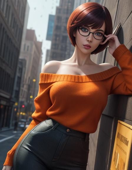 Velma from Scooby-Doo (TV Series) - AI Generated Artwork - NightCafe ...