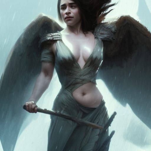 Emilia Clarke - AI Generated Artwork - NightCafe Creator