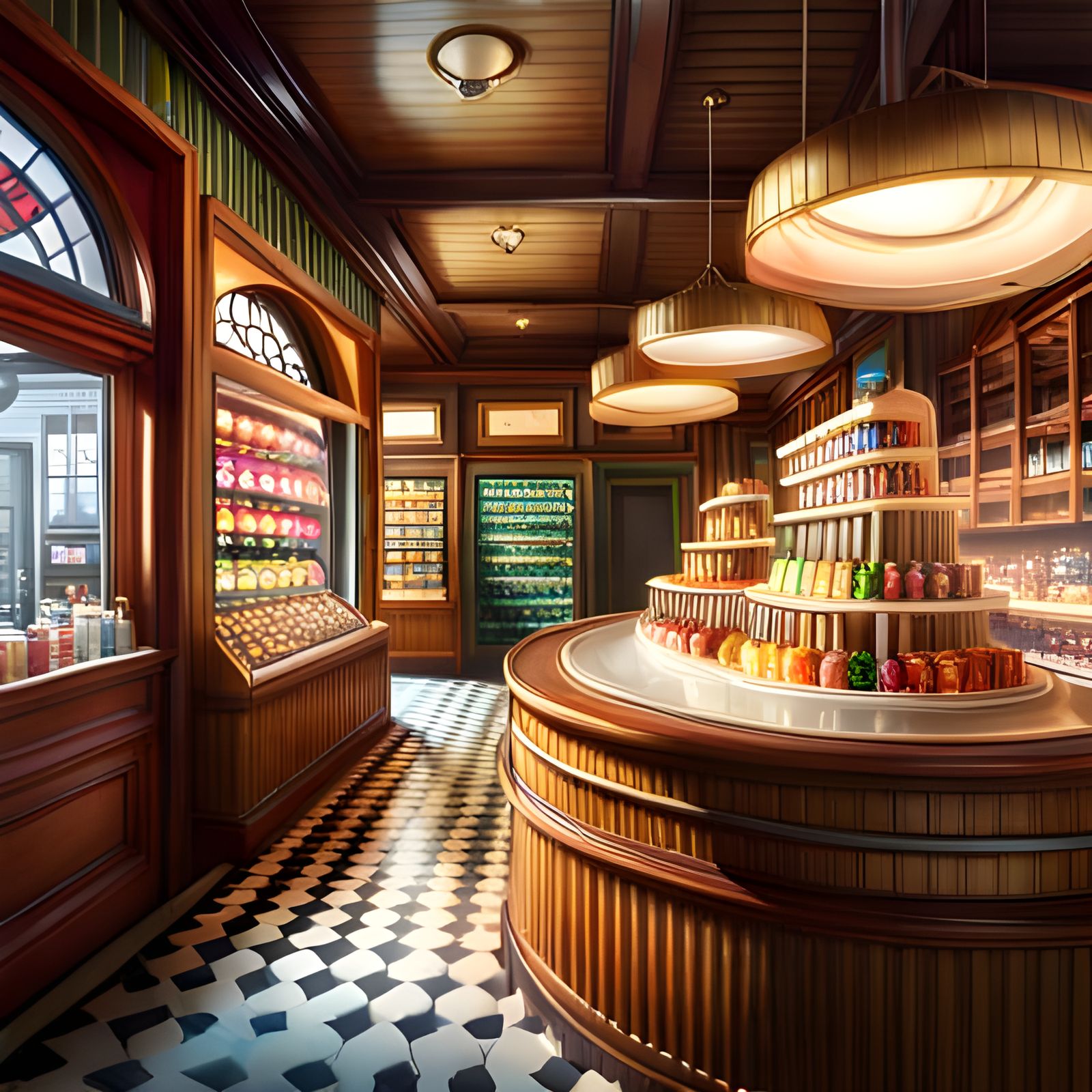 The Candy Shop 🍬 - AI Generated Artwork - NightCafe Creator