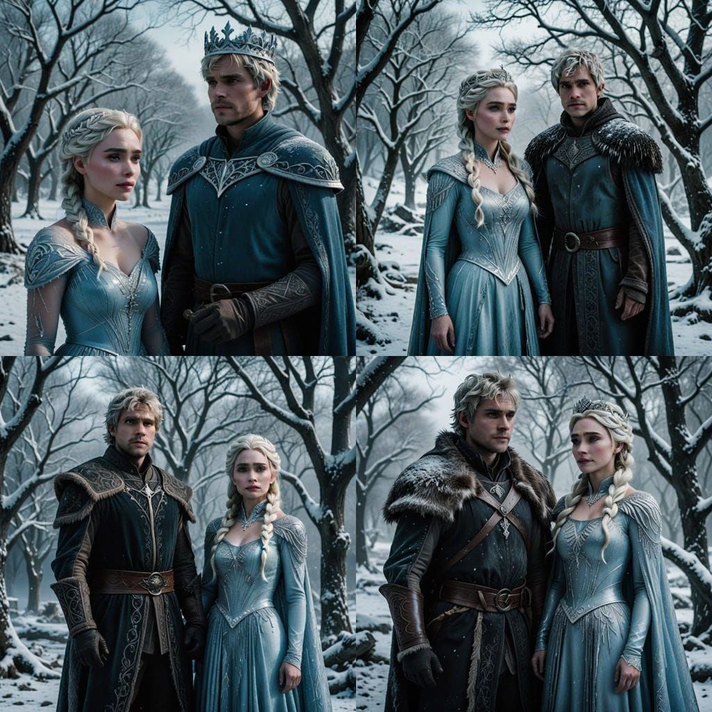 Queen and King of Winter - Winter Royalty Unite in Cinematic...