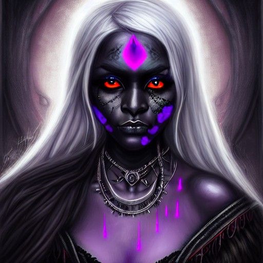 Drow - AI Generated Artwork - NightCafe Creator