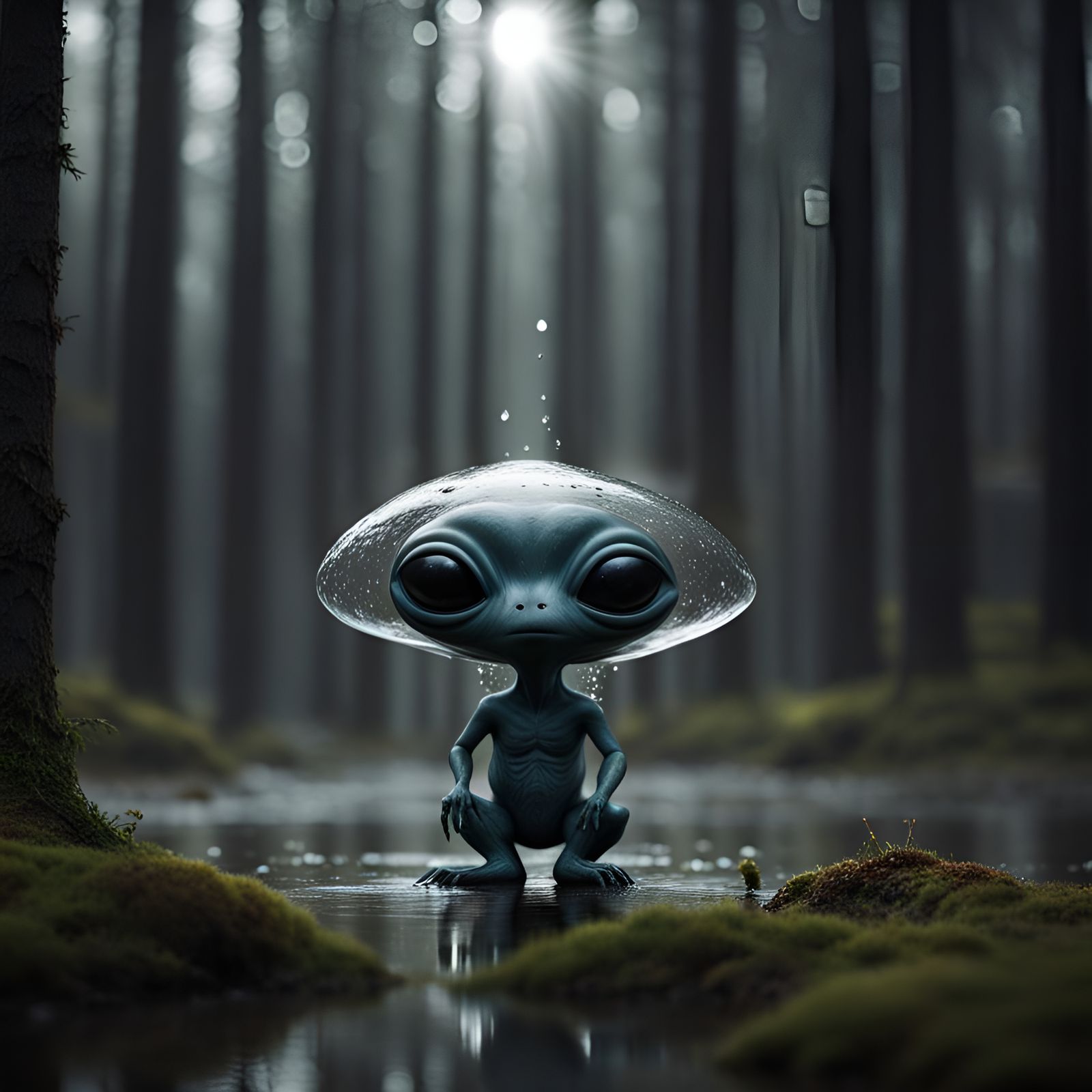 Alien from the Scandinavian Forest 🌴 - AI Generated Artwork - NightCafe ...
