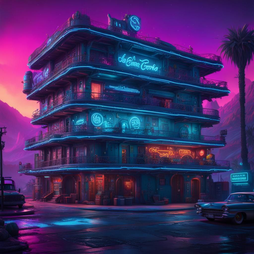 Random Hotel - AI Generated Artwork - NightCafe Creator