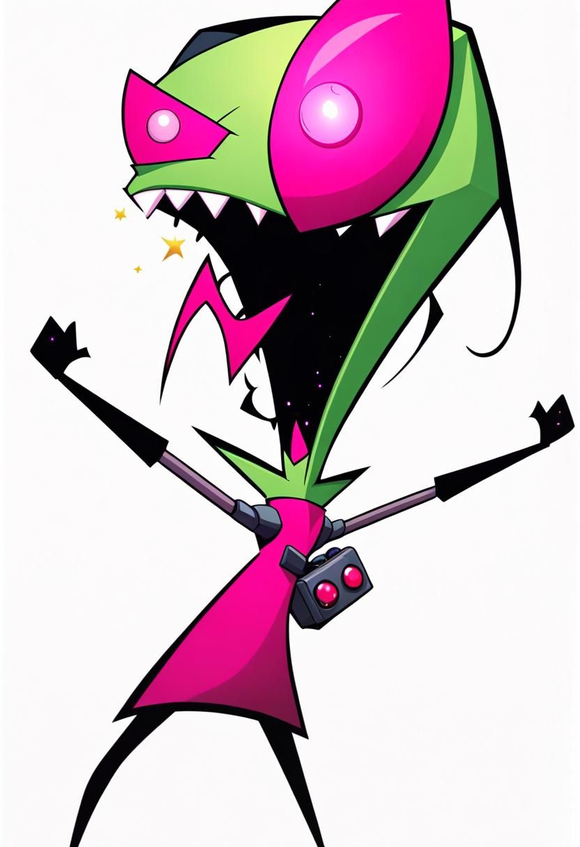 Invader Zim - AI Generated Artwork - NightCafe Creator