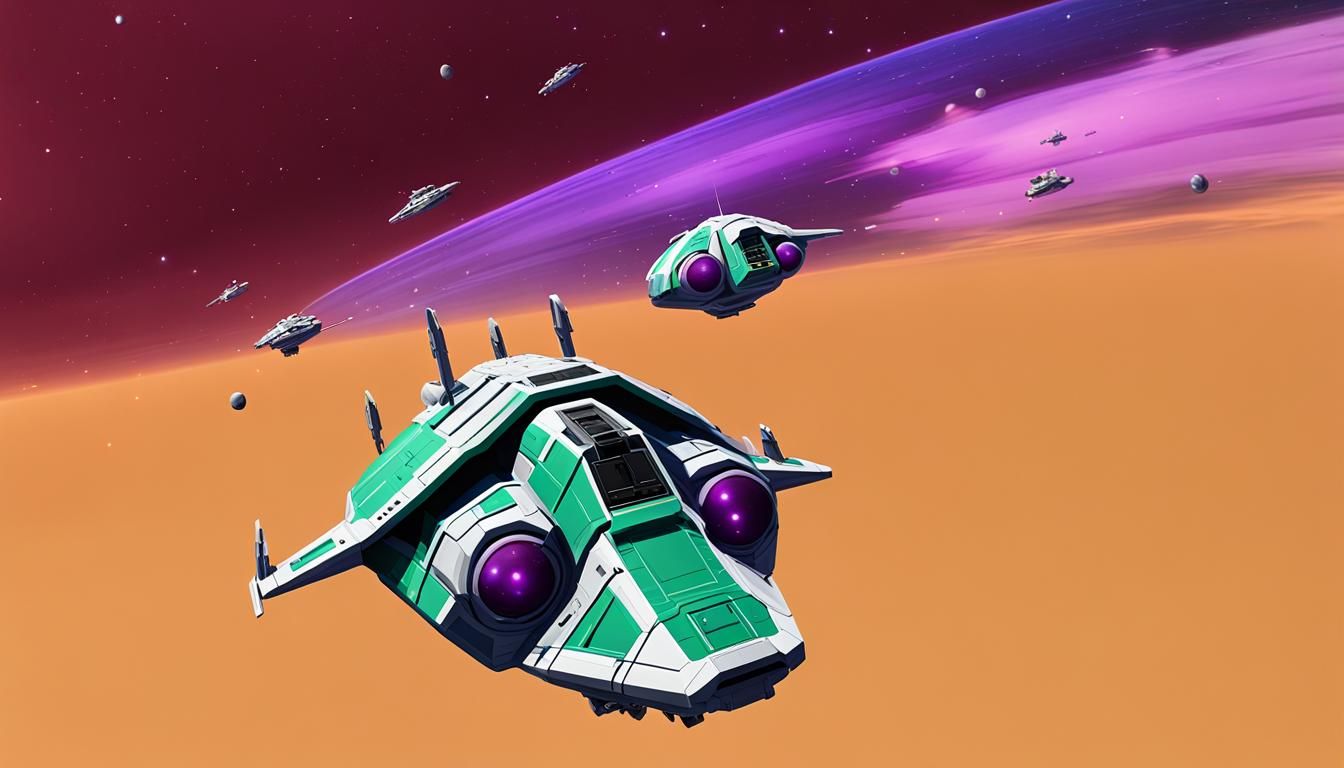 Space Hauler (Planetary Arrival) - Cyberpunk Space Smuggler'...