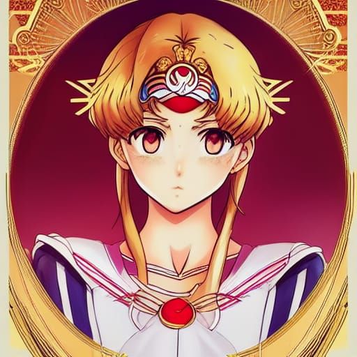 Sailor Moon - AI Generated Artwork - NightCafe Creator