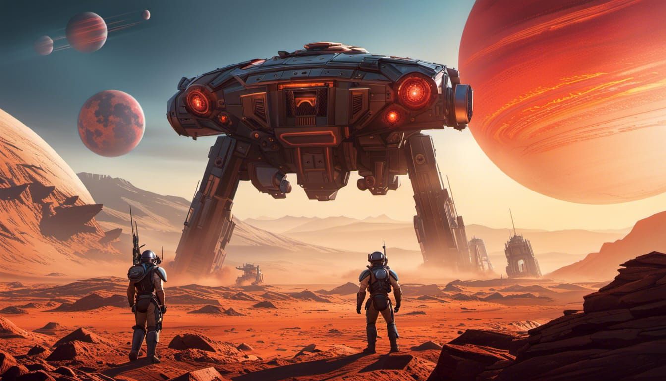 Rogue Sons of the Galaxy Vol. 2 - AI Generated Artwork - NightCafe Creator