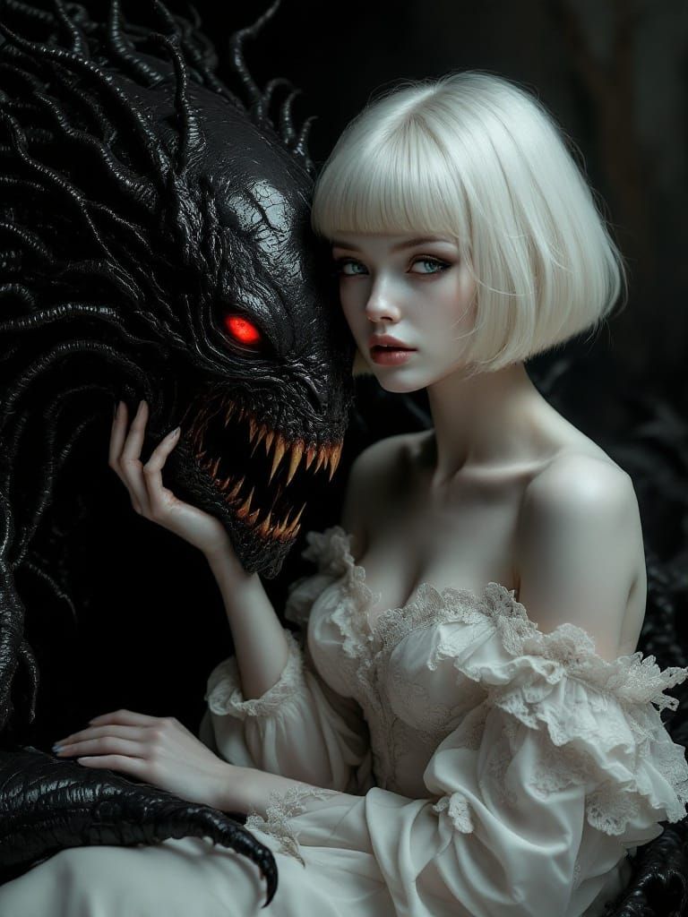 her touch on his jaw / even nightmares lean closer / teeth forget to bite