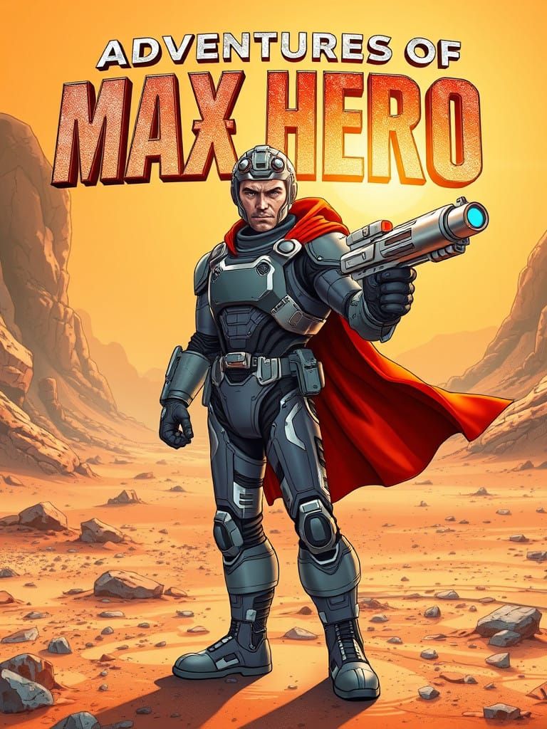 "Adventures of Max Hero" magazine - Marvel-Inspired Space Ca...