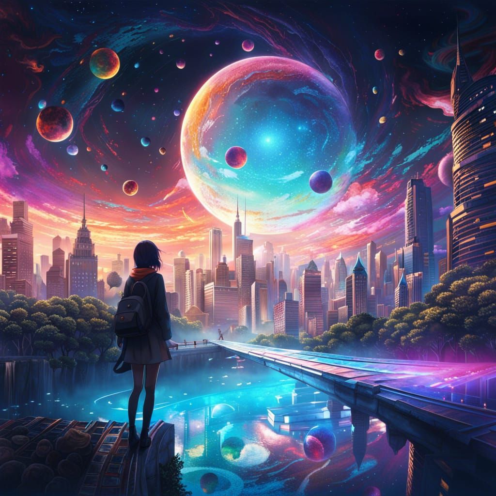 peaceful view - AI Generated Artwork - NightCafe Creator