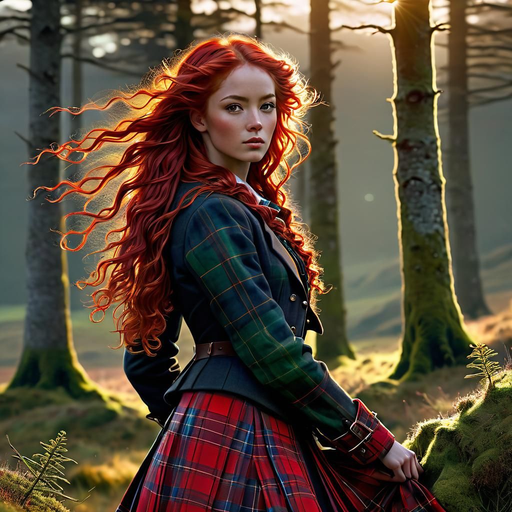 Scottish highlands - AI Generated Artwork - NightCafe Creator