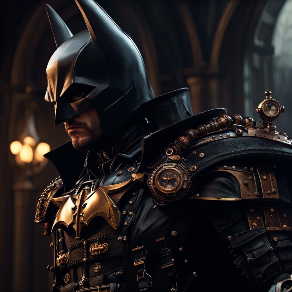 steampunk batman - AI Generated Artwork - NightCafe Creator