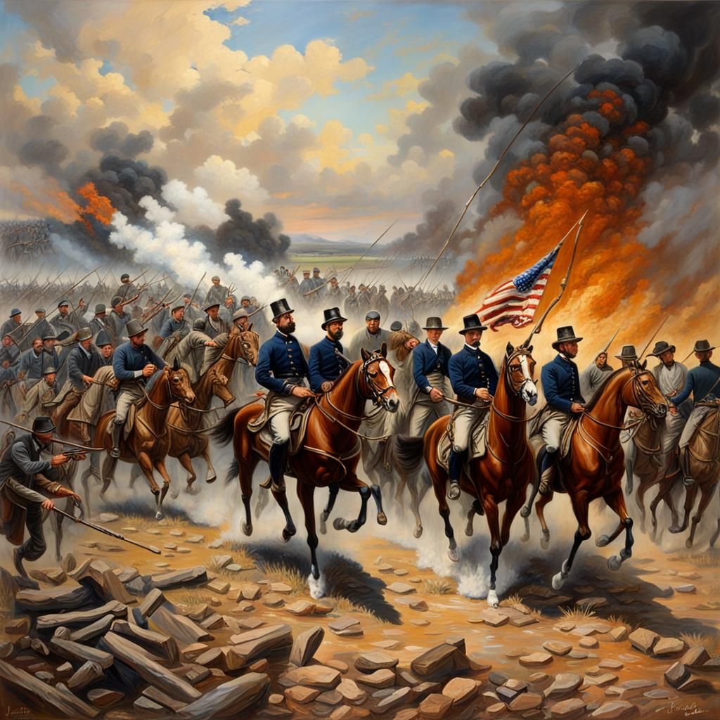 Gettysburg, Pennsylvania. Civil War, The largest battle ever fought on ...