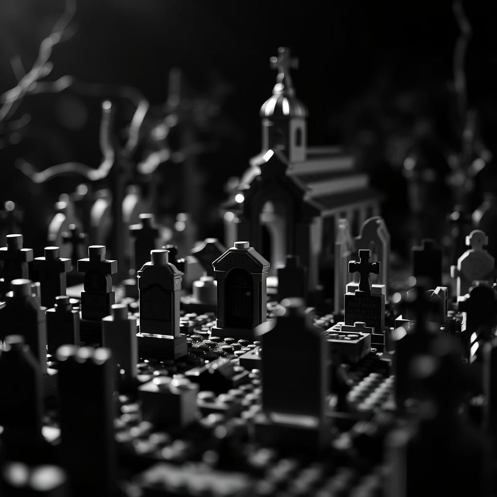 Lego Cemetery - Lego Cemetery