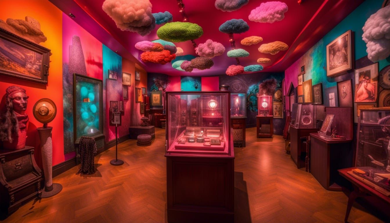 The secret Dreamcore museum. - AI Generated Artwork - NightCafe Creator