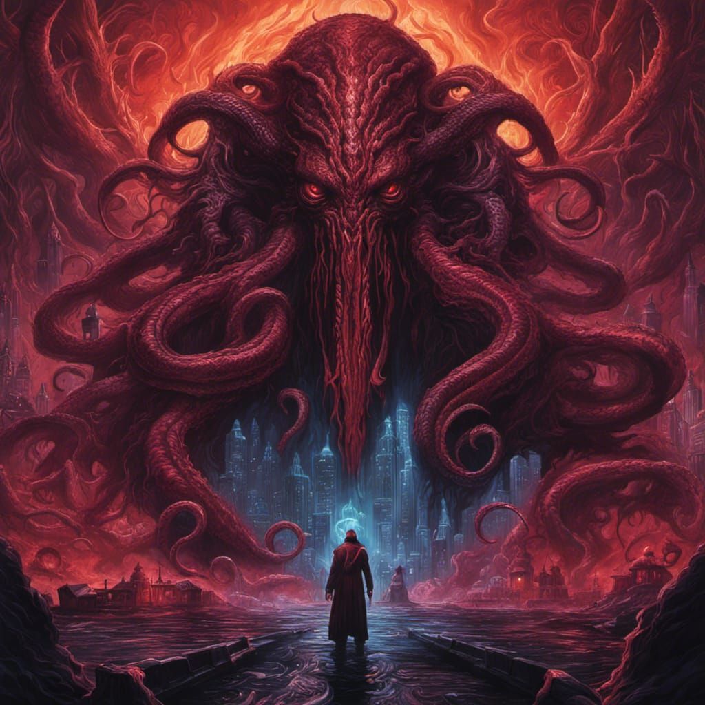 What the DEVIL looks like? ; The Eldritch horror Cthulhu by Anton ...