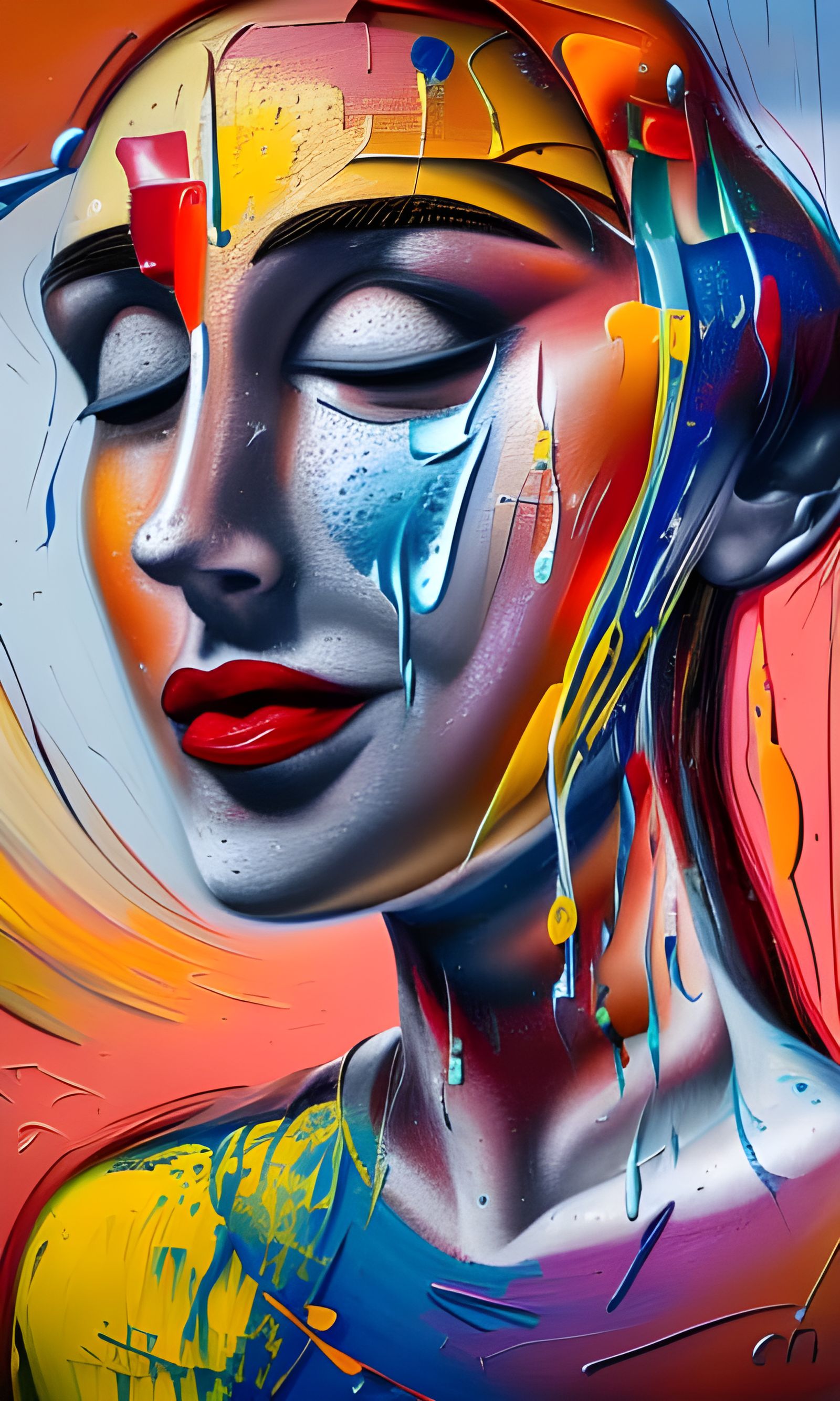 abstract expressionism 1 - AI Generated Artwork - NightCafe Creator