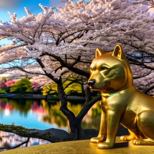 Golden Doge - AI Generated Artwork - NightCafe Creator