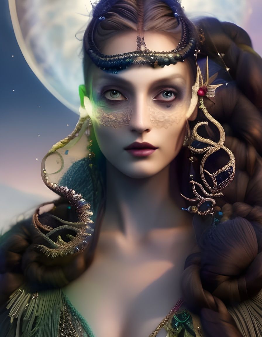 Moon Fey - AI Generated Artwork - NightCafe Creator