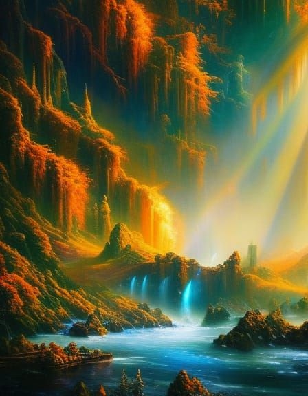 The Hidden Source - AI Generated Artwork - NightCafe Creator