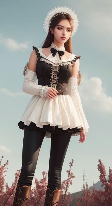 cute girl ,beautiful,teen - AI Generated Artwork - NightCafe Creator