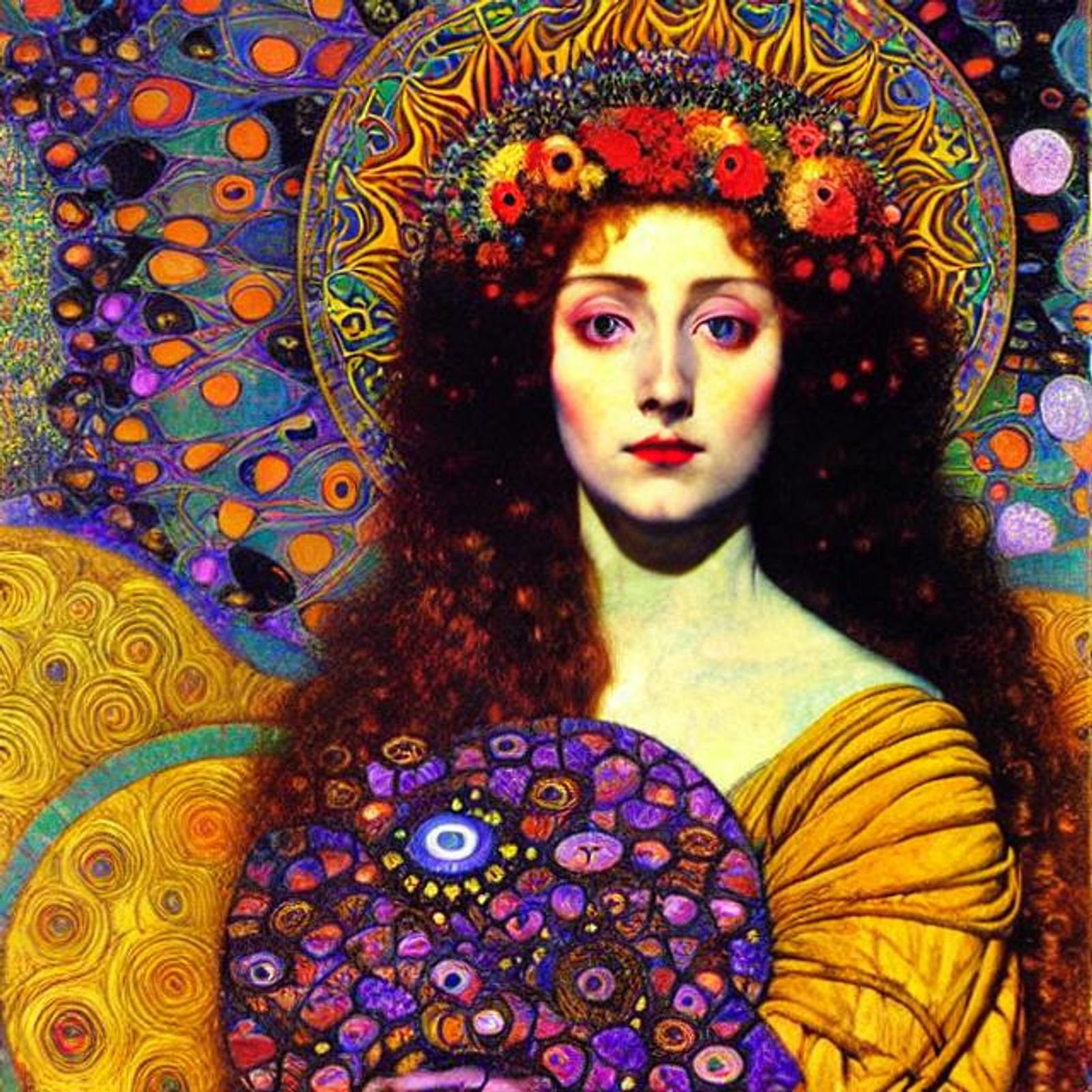 Lady Macbeth Juliet Ophelia, Hippie woman, cinematic dramatic ...