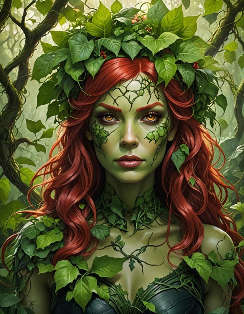 Poison Ivy - AI Generated Artwork - NightCafe Creator