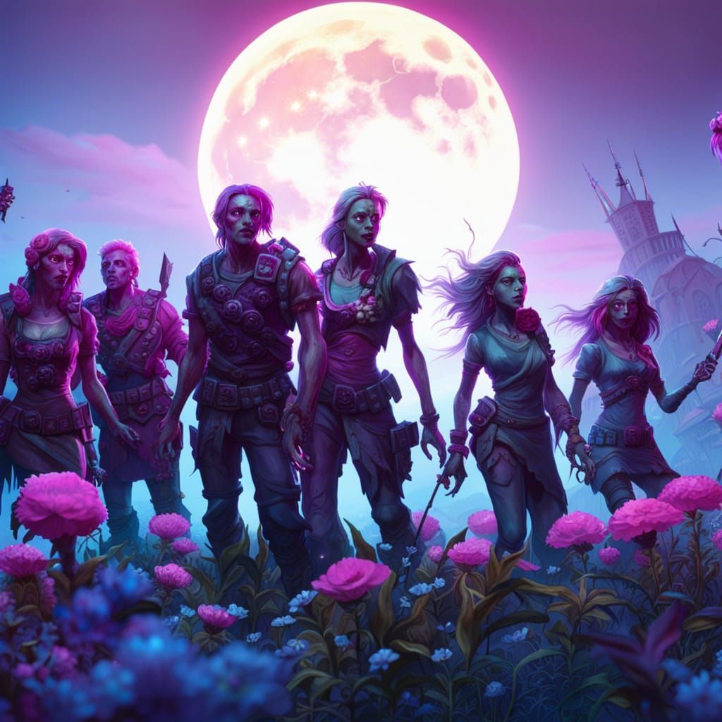 Zombies - AI Generated Artwork - NightCafe Creator