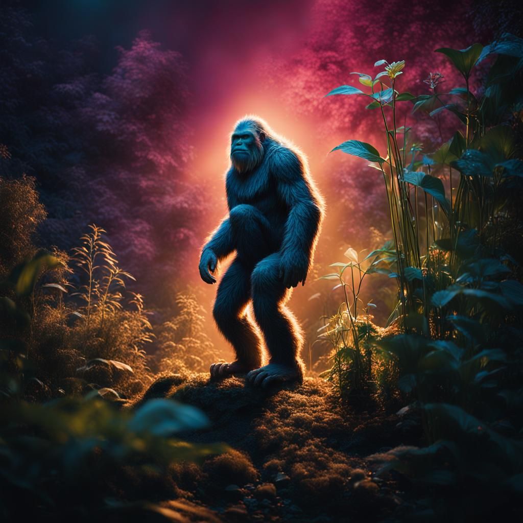 Bigfoot - AI Generated Artwork - NightCafe Creator