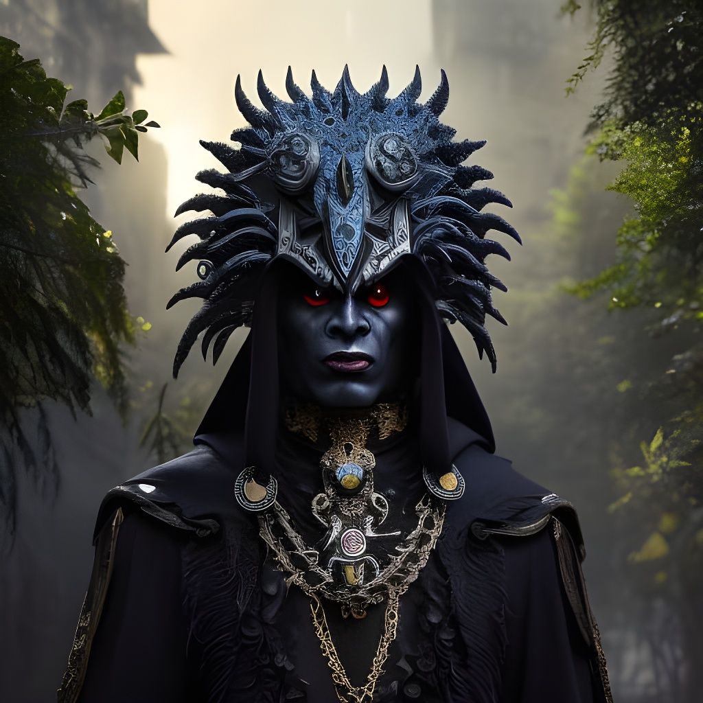 Droju the Demon - AI Generated Artwork - NightCafe Creator