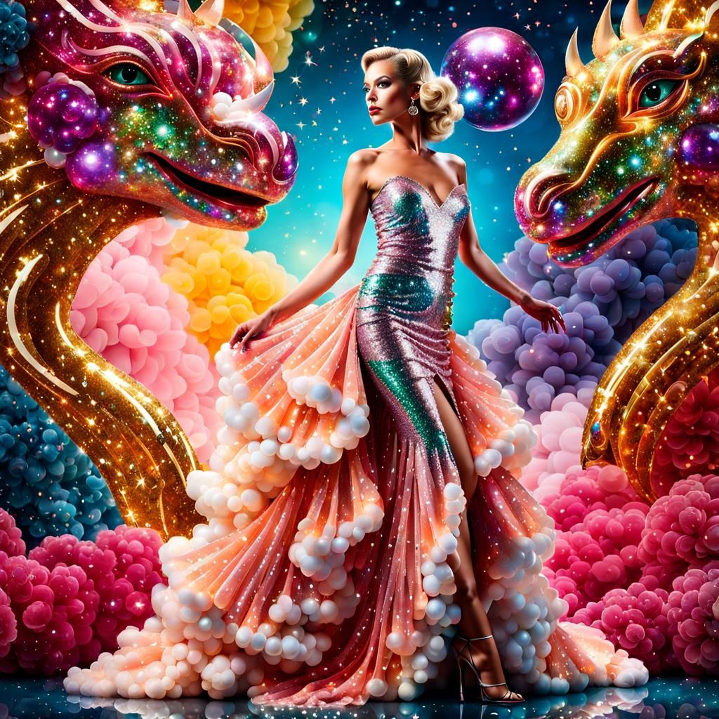 Maximalism-Fashion - AI Generated Artwork - NightCafe Creator