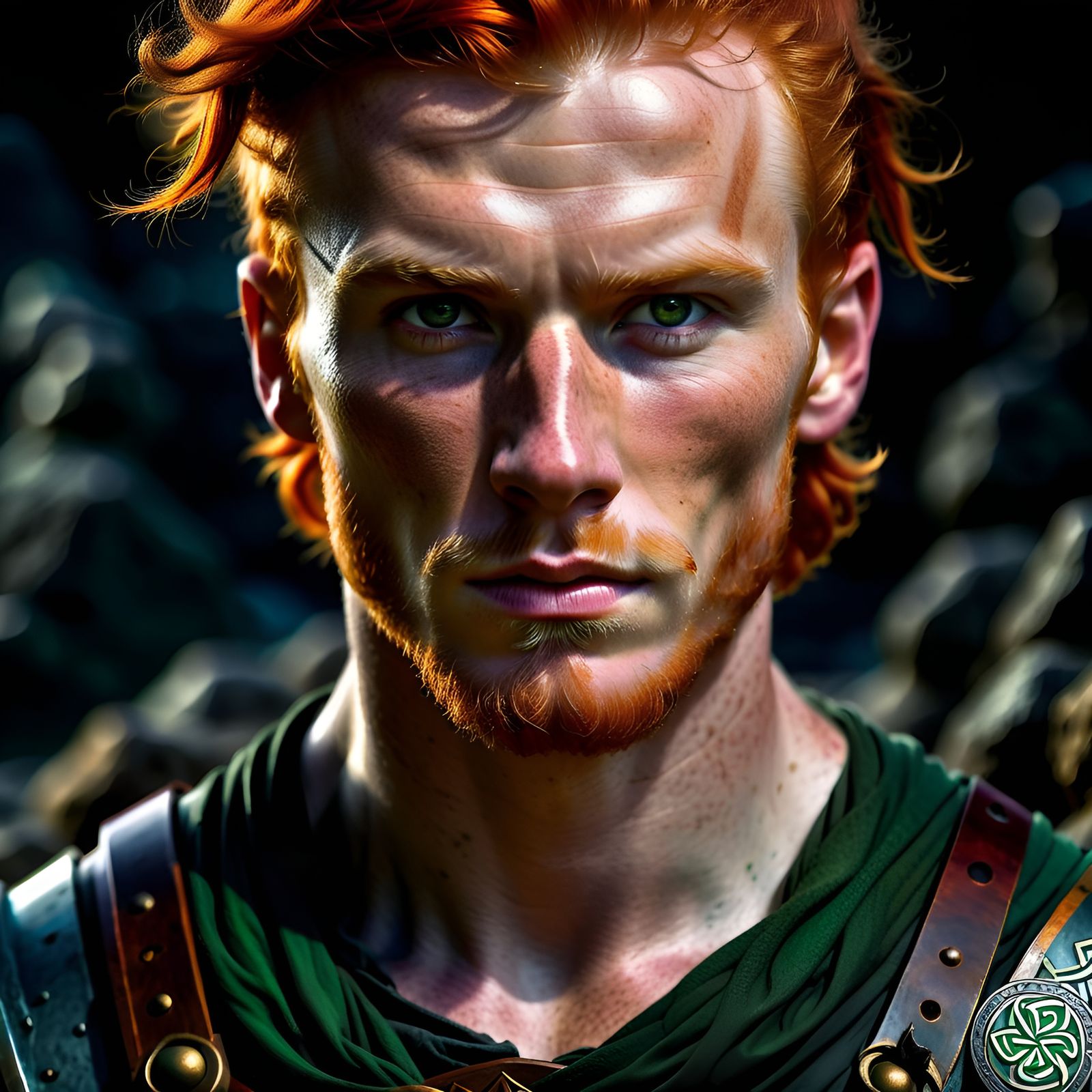 Celtic warrior - AI Generated Artwork - NightCafe Creator