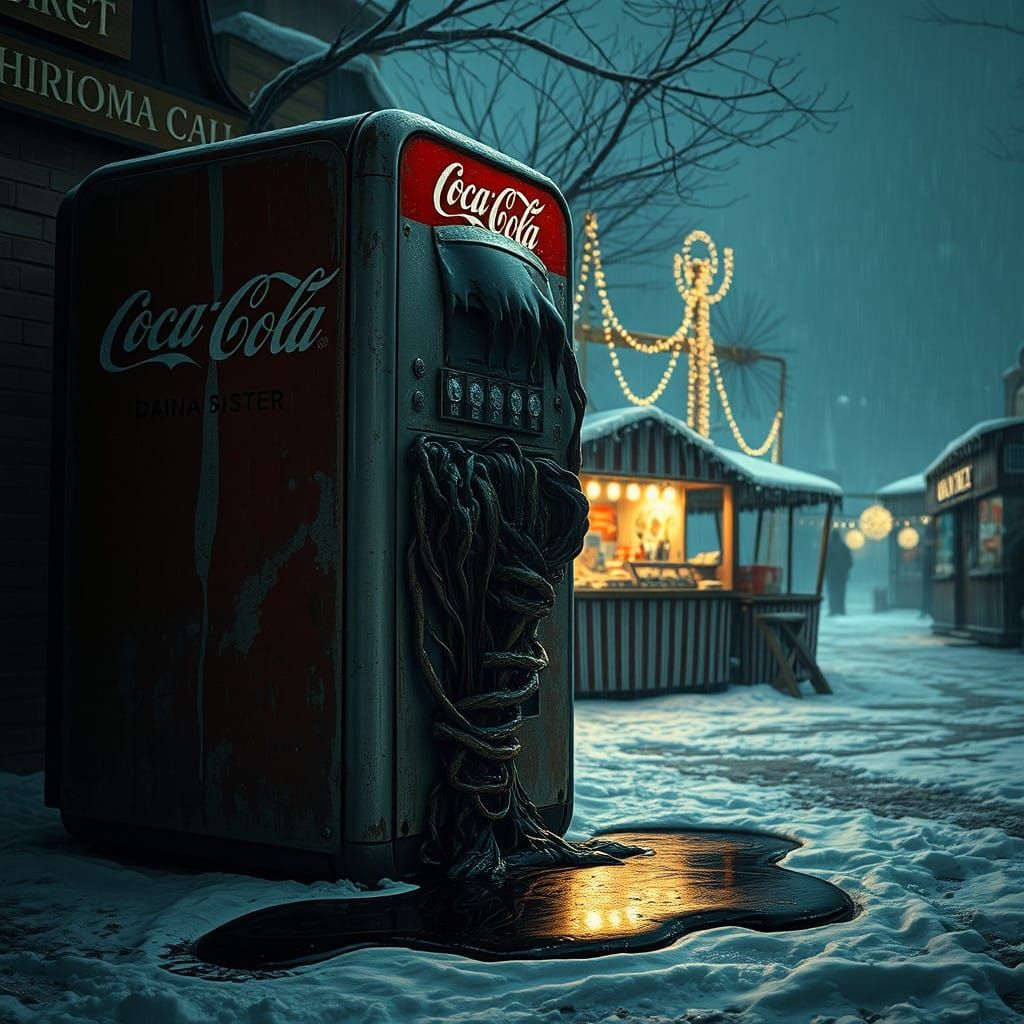 Coca Cola with Christmas Horror - Ethereal Christmas Horror ...