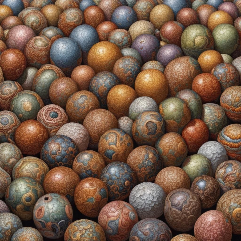 Balls - AI Generated Artwork - NightCafe Creator
