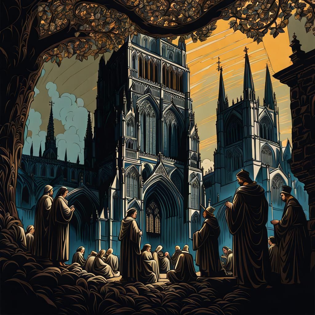 Maundy Worship - AI Generated Artwork - NightCafe Creator