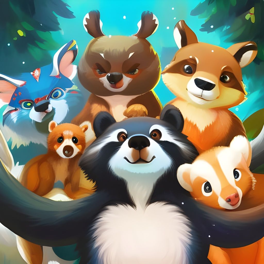 Group selfie! - AI Generated Artwork - NightCafe Creator