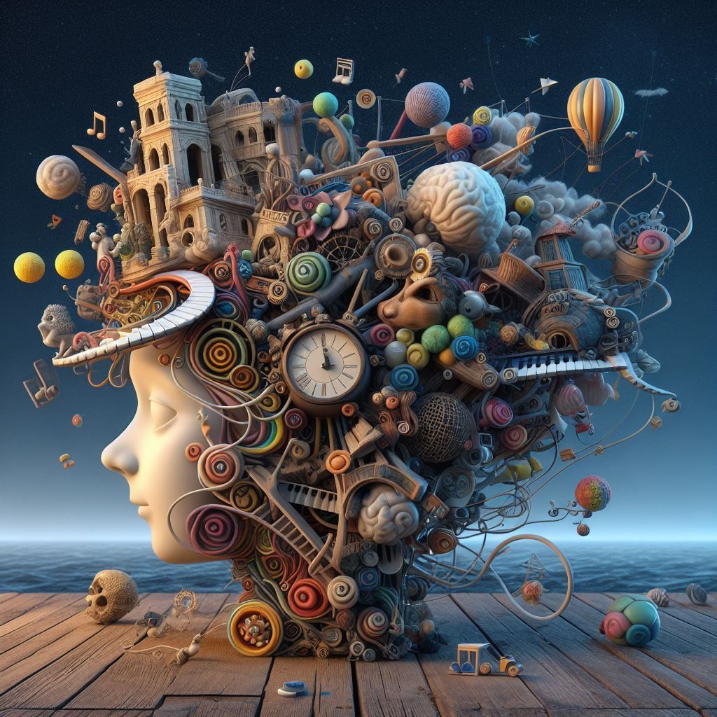 Too Many Ideas - AI Generated Artwork - NightCafe Creator