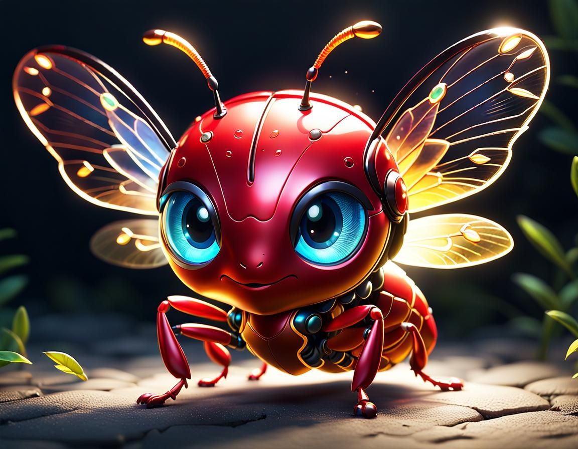 Pixar style bug - AI Generated Artwork - NightCafe Creator