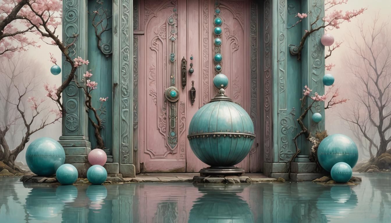 Spring Equinox Totem - AI Generated Artwork - NightCafe Creator