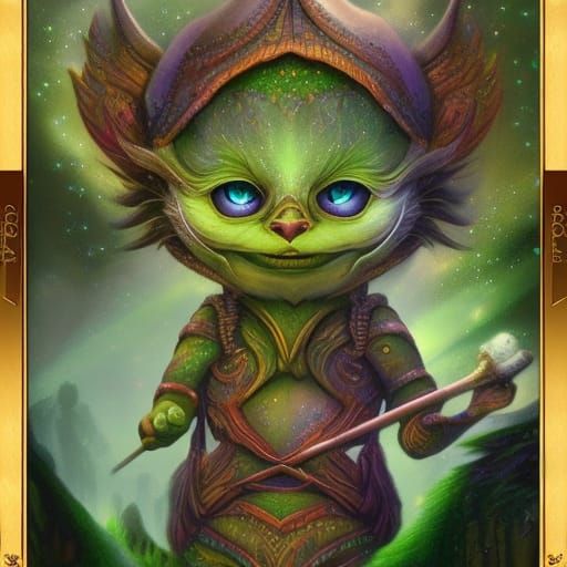 a rare unique magical pepe the frog tarot card set.... - AI Generated ...