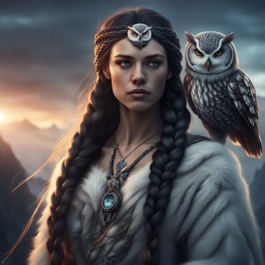 Owl Queen - AI Generated Artwork - NightCafe Creator